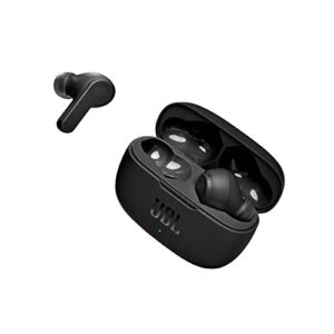 jbl vibe 200tws true wireless earbuds – black (renewed)