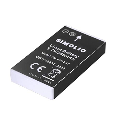 Li-ion Battery for SIMOLIO Wireless TV Headphones SM-823, SM-823D, Rechargeable and Replaceable Battery for Simolio Wireless TV Hearing Assistance Headsets