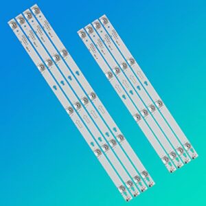 8 pcs full tot_55d2900 led backlight strips set 55d2900 a-1 55d2900 b-1 for tcl tvs 55s405 55s403 55s401 d55a810 55us57 jl.d55051330-004es-m 4c-lb5505 55s405teaa 55s405tbca 55s405tmaa 55s405laaa