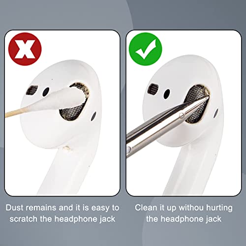 Cleaner Kit for Earbuds, Wireless Headphones Cleaning Kit , Cleaning Pen for Airpods、Huawei 、Samsung 、MI、 Earbuds Earphones Charging Ports