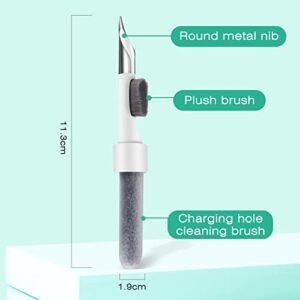 Siumir Earbuds Cleaning Pen Kit Compatible with Airpods Bluetooth Earbuds Cleaning Putty Cleaning Cloth Wipes Cleaning Tools for Charging Case, Headphones Phone, Earbuds, Camera