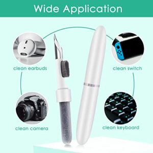 Siumir Earbuds Cleaning Pen Kit Compatible with Airpods Bluetooth Earbuds Cleaning Putty Cleaning Cloth Wipes Cleaning Tools for Charging Case, Headphones Phone, Earbuds, Camera