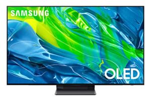 samsung 65-inch class oled 4k s95b series quantum hdr, dolby atmos, object tracking sound, laser slim design, smart tv with alexa built-in (qn65s95bafxza, 2022 model)