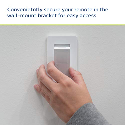 Philips Accessories Philips Wireless ON/Off Switch, Wall Plate Included, 150ft Range, Home Automation, Remote – SPC1246AT/27, White