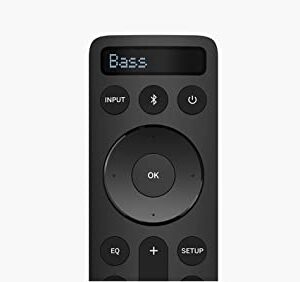 OEM Replacement Bluetooth Backlit Display Sound Bar Remote Controller for Vizio 2.1 5.1 Home Theater Sound Bar, Vizio Channel Soundbar System and Vizio M V P Series Home Audio Sound System