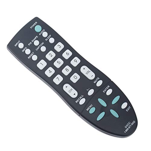 GXCC Replace Remote Control fit for Sanyo LCD TV DP50710 DP50741 DP50842 DP50843 DP55D33 DP58D33 DP42740 DP42841 DP42D23 DP46812 DP46841 DP47840 DP32640 DP39842 DP39843 DP39E23 DP39E23T DP42142 GXFA