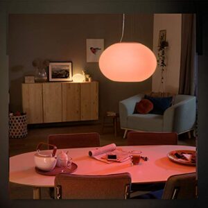 Philips Hue Flourish White & Color Ambiance Smart Pendant Lamp, Compatible with Alexa (Requires Hue Hub)