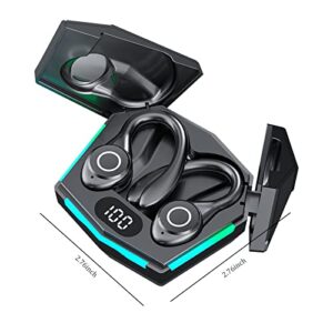 Wireless Earbuds, Bluetooth Headphones 6hrs Play-time with 300mah Wireless Charging Case, Sport Earbuds with Led Diaplay Hi-fi, Fit for Android iOS Cell Phone