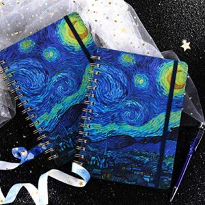 Ruled Notebook/Journal - Lined Journal with Hardcover, 8.4" x 6", College Ruled Spiral Notebook/Journal, Back Pocket, Strong Twin-Wire Binding with Premium Paper, Perfect for School, Home & Office