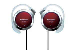 panasonic clip headphone red rp-hz47-r (japan import)