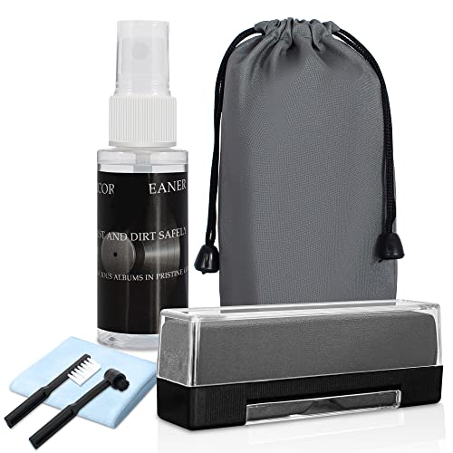 Vinyl Record Cleaning Brush Kit - Premium LP Cleaner Set