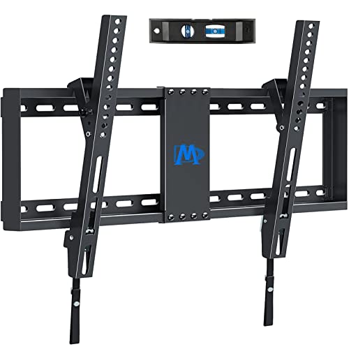 Mounting Dream Tilting TV Wall Mount for Most 37-70 Inches Flat Screen TVs, TV Mount - Wall Mount TV Bracket up to VESA 600x400mm and 132 lbs - Easy to Install on 16", 18", 24" Studs