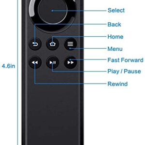 Replacement Remote Control-Without Voice Function,Compatible with Amazon Fire TV Stick and Amazon Fire TV Box,Black