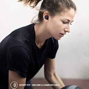 Jaybird RUN XT True Wireless Headphones (Black/Flash) (Renewed)