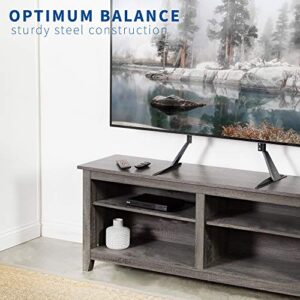 VIVO Extra Large TV Tabletop Stand for 27 to 85 inch LCD Flat Screens, Mount Base with VESA up to 1000x600mm STAND-TV01T