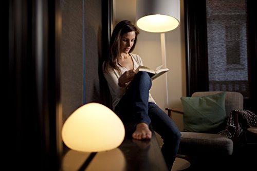 Philips Hue White Ambiance Wellner Dimmable LED Smart Table Lamp (Works with Alexa Apple HomeKit and Google Assistant)