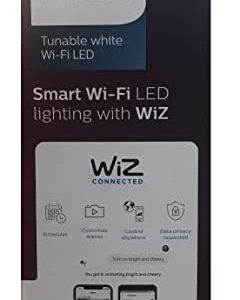 Philips Tunable White 5/6 in. LED 65W Equivalent Dimmable Smart Wi-Fi Wiz Connected Recessed Downlight Kit