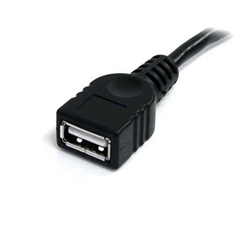 StarTech.com 6 ft Black USB 2.0 Extension Cable A to A - M/F - USB extension cable - USB (M) to USB (F) - USB 2.0 - 6 ft - black - USBEXTAA6BK