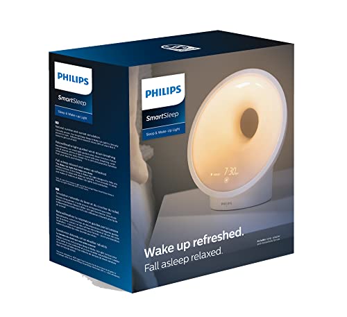 Phillips Somneo Sleep and Wake-Up Light Alarm Clock - White