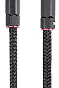 Monoprice Onix Series Digital Coaxial Audio/Video RCA Subwoofer CL2 Rated Cable, RG-6/U 75-ohm 12ft Black