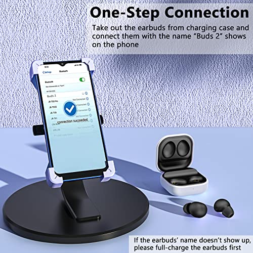 ELOVEN Wireless Earbuds Hi-Fi Stereo Sound Earphones Bluetooth Headphones for Sports Meeting in-Ear Earphones Noise Cancelling Comfort Fit Earphones with Mic Touch Control for iPhone Samsung Black