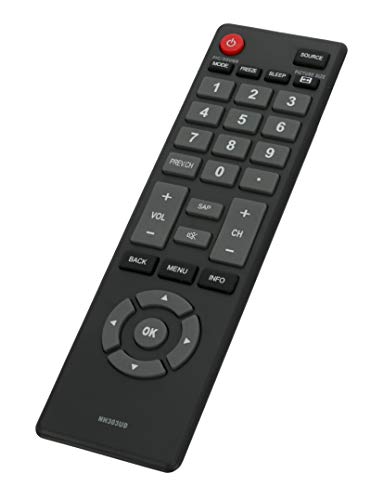 NH303UD Replaced Remote fit for Emerson TV LE391EM4 LF320EM4A LF391EM4 LF461EM4 LF320EM5S LE240EM4 LE320EM4 LF320EM4 LF501EM4 LF461EM4 LF501EM4 LF501EM4F LE240EM4 LE290EM4 LE320EM4 LF320EM4 LF320EM