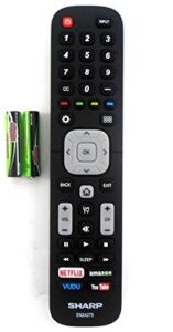 sharp electronics en2a27s tv remote control