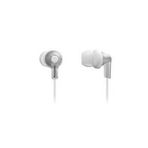 Panasonic Bluetooth Earbud Headphones with Microphone, Call/Volume Controller and Quick Charge Function - RP-HJE120B-W - in-Ear Headphones (White)