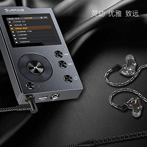 Surfans SE01 IEM Headphone, High-Res Lossless Hybrid Driver Bass in Ear Monitors Earphone, Noise Isolating Wired Earbuds with 0.78mm 2pin Detachable Cable