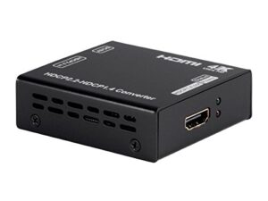 monoprice 115242 blackbird 4k pro hdcp converter, 2.2 to 1.4, black