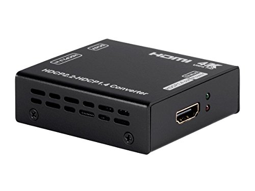 Monoprice 115242 Blackbird 4K Pro HDCP Converter, 2.2 to 1.4, Black