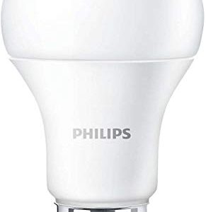 Philips LED Non-Dimmable A21 Light Bulb: 1500-lumen, 5000-Kelvin, 18-Watt (100-Watt Equivalent), E26 Base, Frosted, Daylight, 4-Pack (Title 20 Compliant)