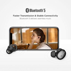 1MORE Stylish True Wireless Earbuds, Bluetooth 5.0, 24-Hour Playtime, Stereo In-Ear Headphones with Charging Case, Built-in Microphone, Alternate Pairing Mode