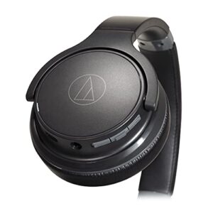 Audio-Technica ATH-S220BTBK Wireless On Ear Headphones, Black