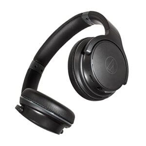 Audio-Technica ATH-S220BTBK Wireless On Ear Headphones, Black