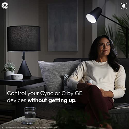 GE CYNC Smart Remote, Dimmer Remote + White Tones Control, Bluetooth Enabled, Battery Powered