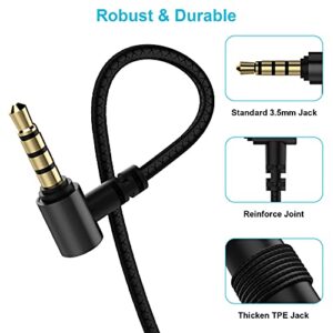 COOYA 3.5mm in-Ear Wired Headphones with Microphones for Samsung A14 A23 S10 A71 5G A51 A52 A12 Magnetic Earbuds Stereo Audio 3.5mm Jack Earphones for iPhone 5 6 Plus iPad 9 OnePlus Nord N300 6 LG MP3