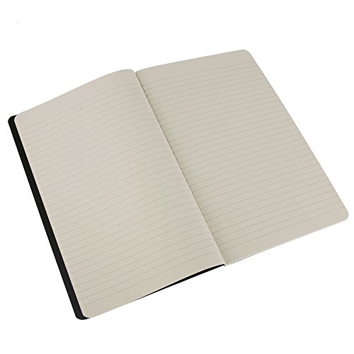 Moleskine Cahier Journal, Soft Cover, Large (5" x 8.25") Ruled/Lined, Black, 80 Pages (Set of 3)