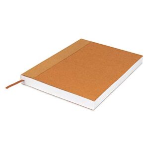 Moonster Lined Journal Notebook Paper for Refillable Leather Journals – Premium Milled Inserts A5 Paper 70gsm Sheets Ruled Notepad 8.25 x 5.75 Inches with 320 Refill Pages and Helpful Bookmark