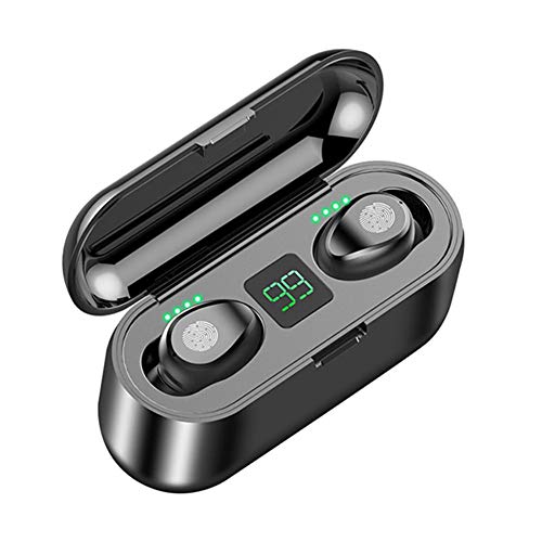 Touch Control Wireless Bluetooth Earphones, Mini F9 5.0 TWS IPX5 Waterproof Touch Wireless Stereo Bluetooth Headset, Mini Stealth Sports Headphones