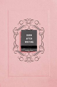 burn after writing (pink)