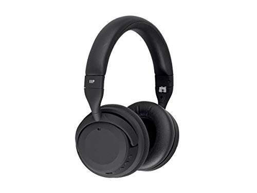 Monoprice BT-500ANC Bluetooth with aptX-HD, Google Assistant, Wireless Over Ear Headphones with Hybrid Active Noise Cancelling (ANC)