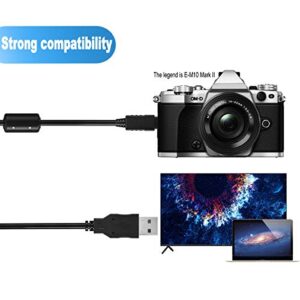 Camera USB Cable, Ancable 5-Feet CB-USB5 CB-USB6 CB-USB8 Data Charger USB Cable Compatible with Olympus Cameras USB Download Cable