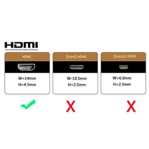 cablecc CYFPV FPV HDMI Male to Up Angled 90D HDMI Male HDTV FPC Flat Cable for FPV HDTV Multicopter Aerial Photography (20cm)