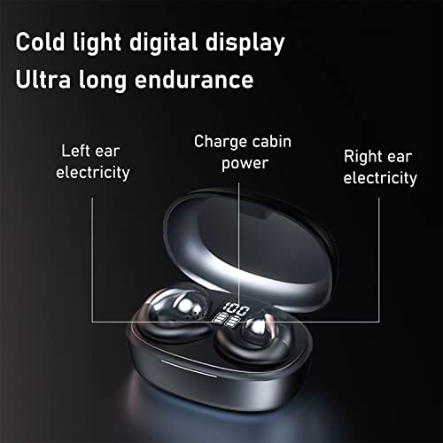 Yeahitch Bluetooth 5.3 Wireless Headphones Bluetooth Headset Open Headphones Finger Control for Sports Open Ear Headset