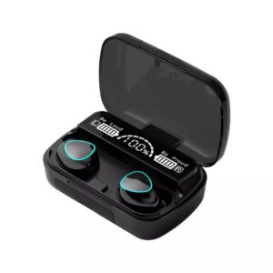 lmtlessdeals bluetooth headphones true wireless earbuds with wireless charging case ipx 7 waterproof stereo earphones in-ear touch control long endurance headsets m10 vs.1