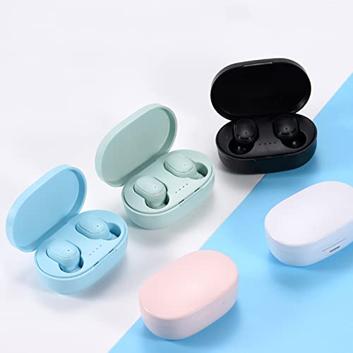 DEZHIMY Wireless Earbuds Bluetooth Headphones Sport Earphones Over-Ear Buds with Earhooks Built-in Mic Headset for Workout (White)