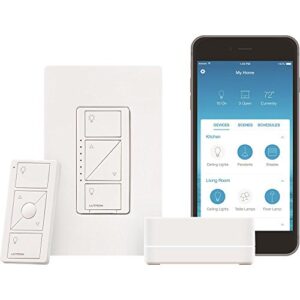 lutron caséta wireless smart lighting dimmer switch starter kit