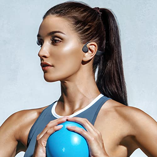 Conduction Headphones,Bluetooth Wireless Open Ear Sport Headphone Sweatproof for Running Cycling Walking Workout,Gym,Work