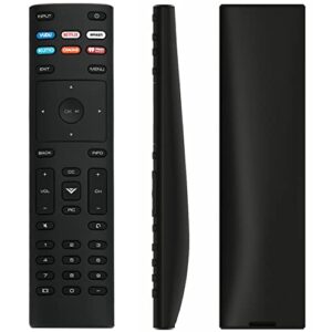 xrt136 replace remote control fit for vizio smart tv e43-e2 e43-f1 e50-e1 e50x-e1 e50-e3 e50-f2 e55-f1 e65-f1 e70-f3 d24f-f1 d32f-f1 d40f-g9 d65x-g4 d24h-g9 p55-f1 p65-f1 p75-f1 hdtv quantum 4k uhd